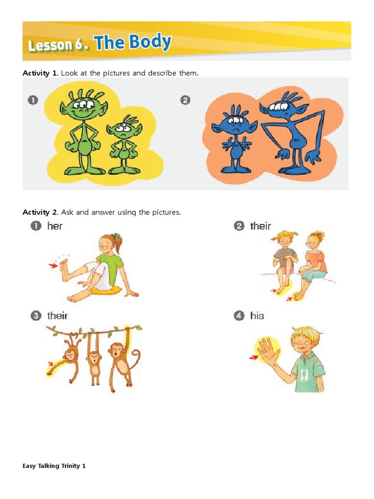 Easy Talking Trinity 1 - 6 | PDF