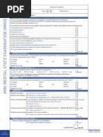 Échelle de Bush Et Francis Catatonia | PDF | Main