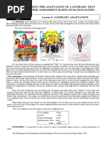 21st Century Literature:Evaluating The Adaptation of A Literary Text ...