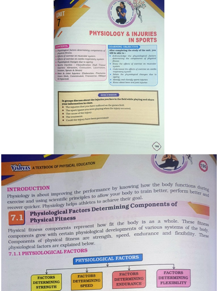 Physiology and Injuries in Sports | PDF