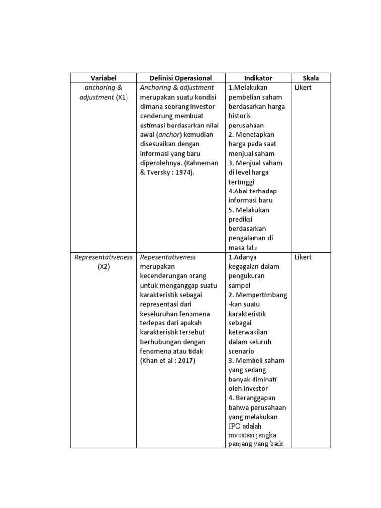Tabel Opvar Dan Kuesioner | PDF