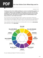 ASU Color Palette | PDF | Rgb Color Model | Color