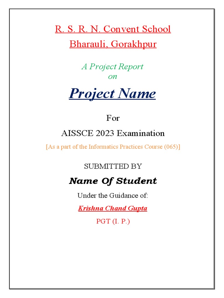 PROJECT FILE of Ip | PDF | Databases | Relational Database