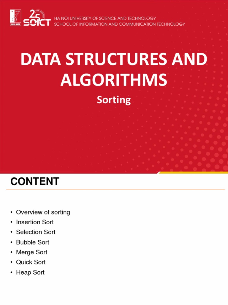 Chapter5 Sorting | Download Free PDF | Applied Mathematics | Computer Data