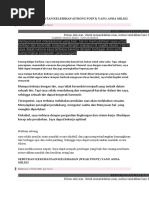 Contoh Personal Statement Beasiswa | PDF