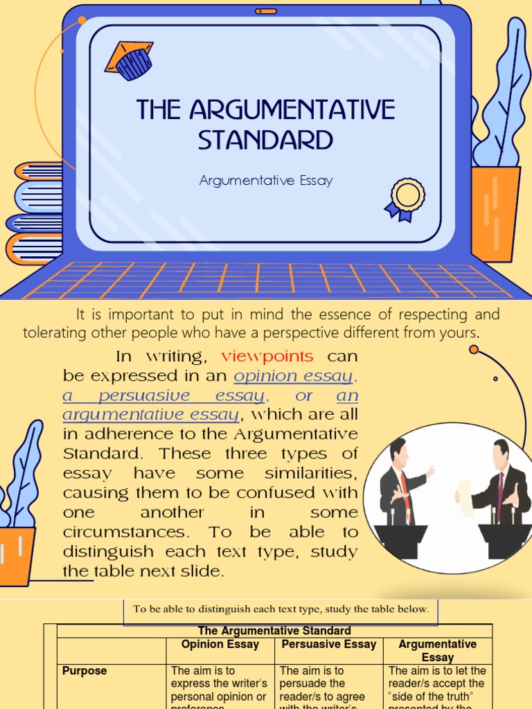 G10 Q2 Lesson4 Argumentative | PDF | Essays | Argument