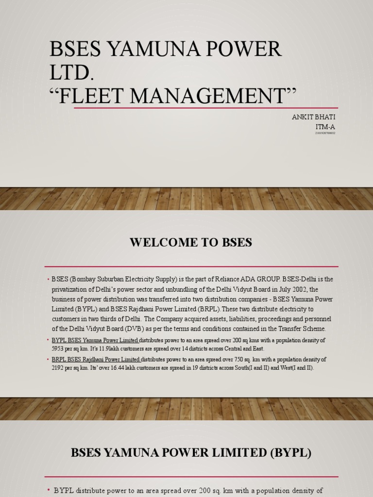 BSES Yamuna Power LTD | PDF