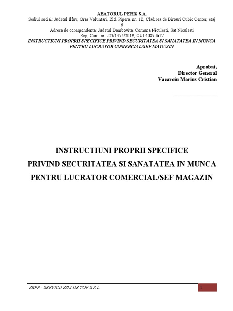 IPSSM Lucrator Comercial | PDF