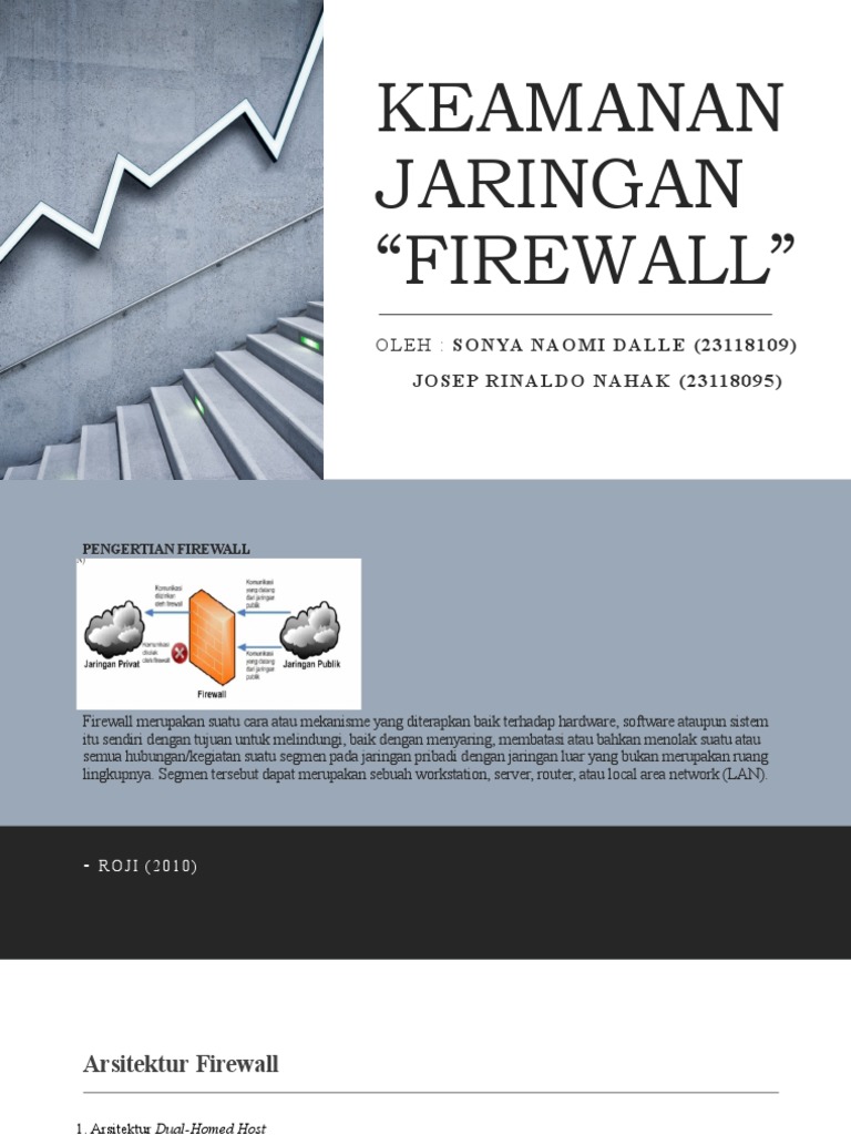 Presentasi Keamanan Jaringan | PDF | Komputer | Teknologi & Rekayasa