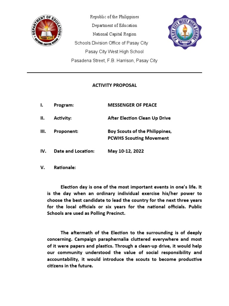 BSP Project Proposal 2022 | PDF