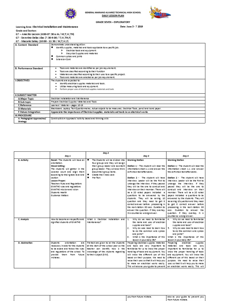 EIM DLP Week 1 | PDF | Cognition | Learning