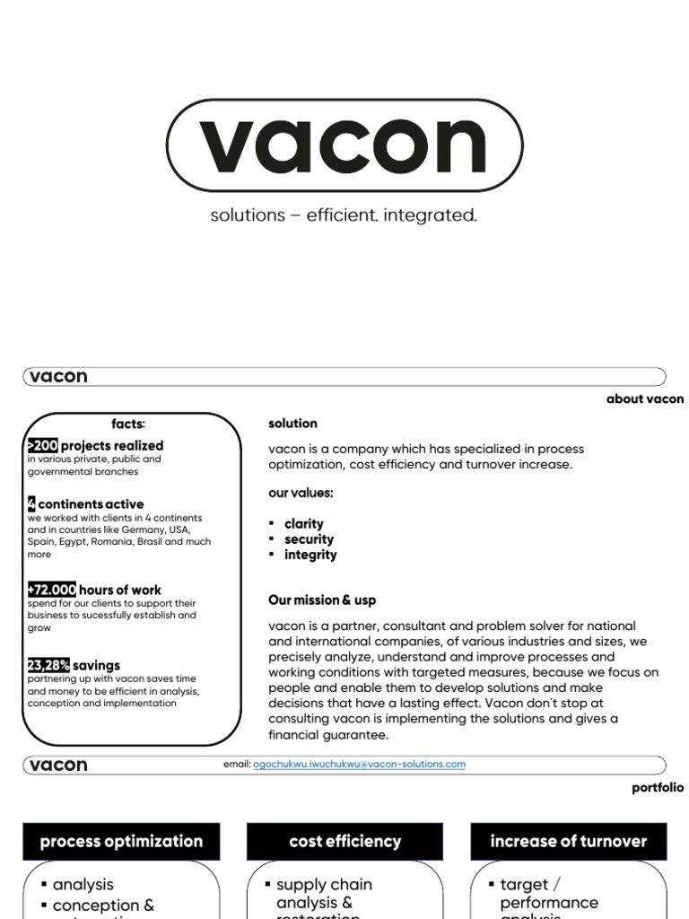 VACON UG - Company Profile - With Testimonials - OhGee | PDF | Turnover ... VACON UG - Company Profile - With Testimonials - OhGee | PDF | Turnover ...