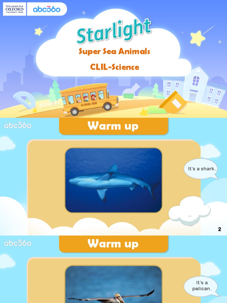 Unit 2 Lesson 8 Super Sea Animals CLIL Science | PDF | Amphibian | Reptile