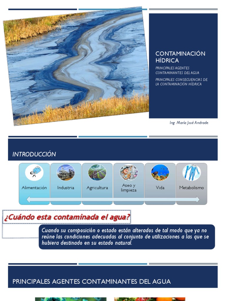 Contaminación de Suelo y Agua | PDF | La contaminación del agua | Agua