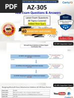 AZ 104 Master Cheat Sheet | PDF | Cloud Computing | Active Directory