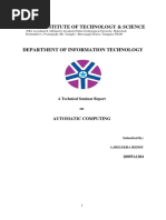 IOT Internship Report | PDF | Internet Of Things | Embedded System