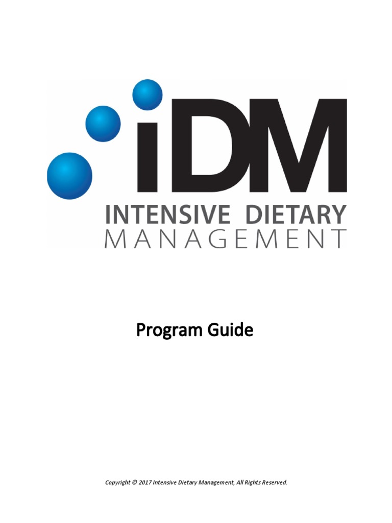 IDM Program for Diabetes Management | PDF | Sucrose | Food And Drink