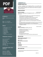 Fatima CV Example | PDF | Engineering | Teachers