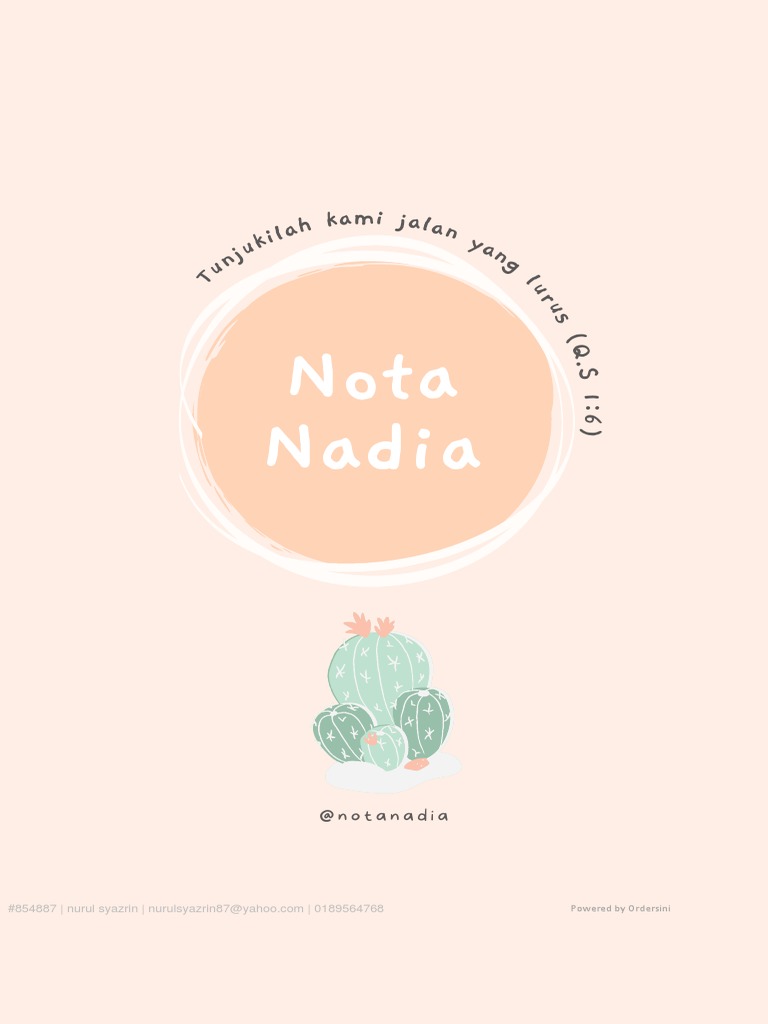Nota Nadia | PDF