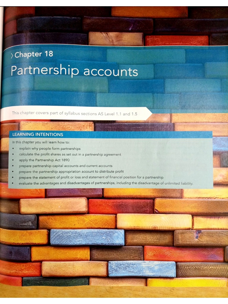 AS Partnership Accounts | PDF