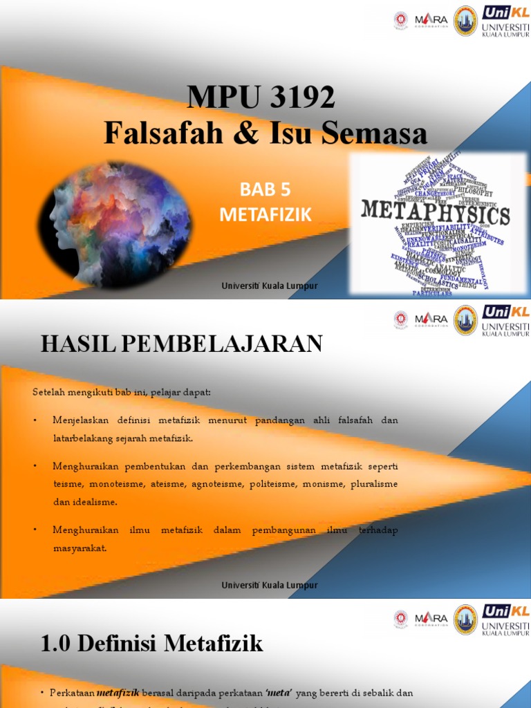 Bab 5 Fis STDN - Slide | PDF