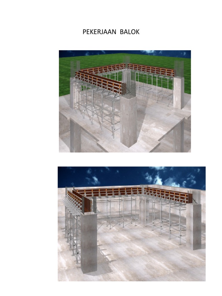 Tiga Dimensi Balok | PDF