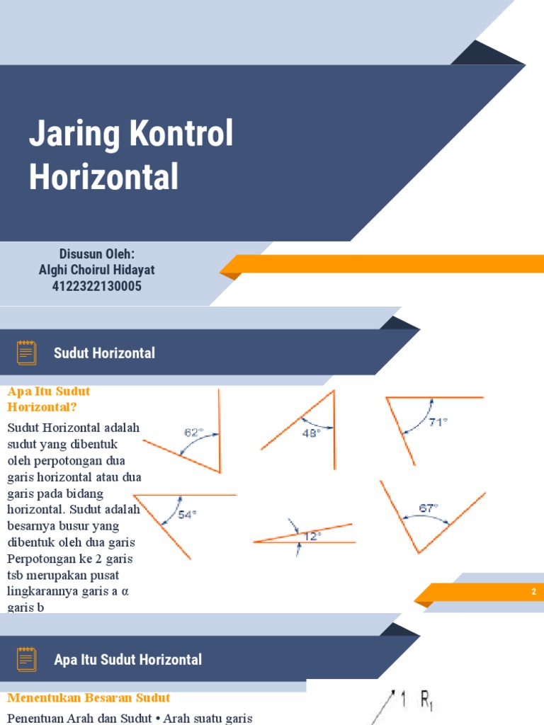 Sudut Horizontal | PDF