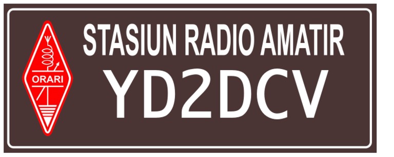 Papan Callsign YD2DCV | PDF