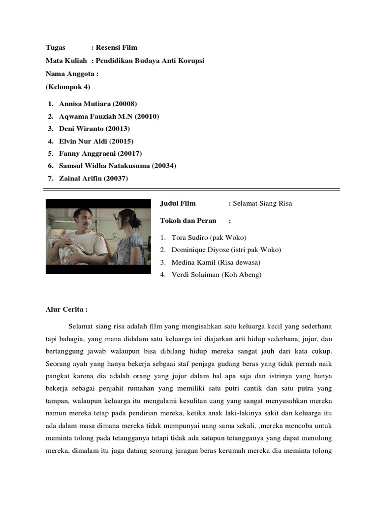 Kel.4 - Resensi Film - PBAK | PDF