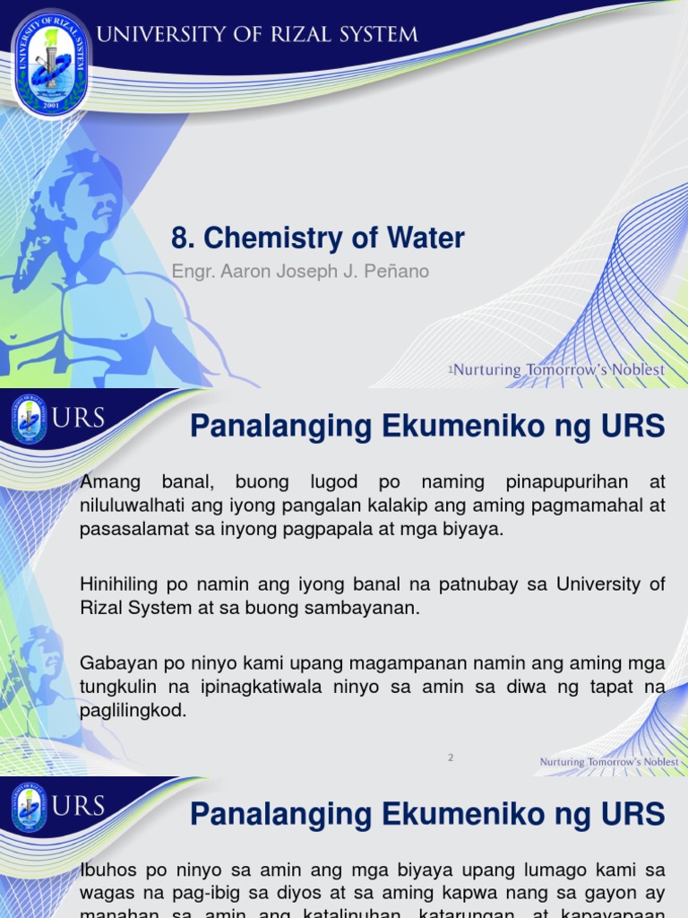 Chemistry and Properties of Water | PDF | Water | Liquids