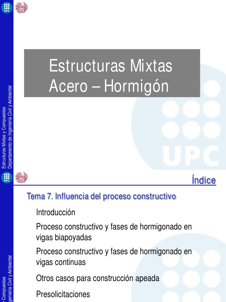 Proceso Constructivo | PDF | Hormigón | Hormigón pretensado