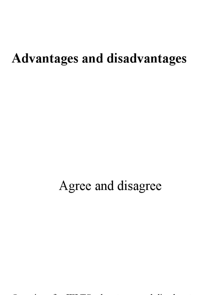 Advantages and Disadvantages Essay | PDF | Tourism | Essays