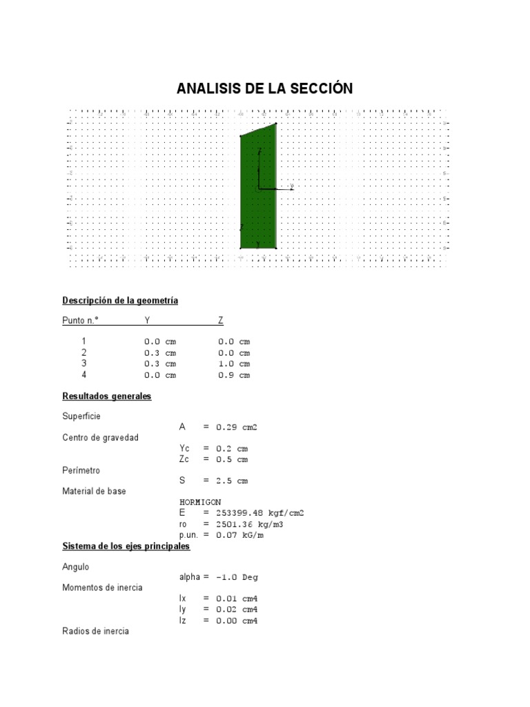 Columna Trapezoidal Gonzalito | Descargar gratis PDF | Geometría ...