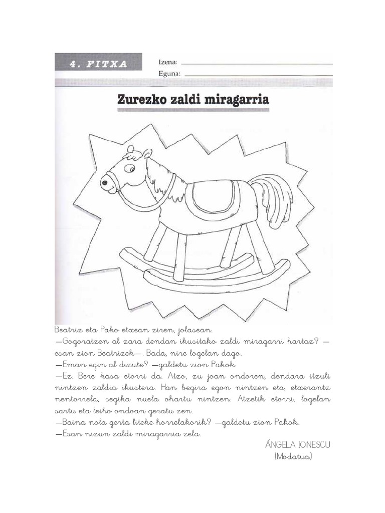 Irakurmena Lantzeko Fitxak 4 | PDF