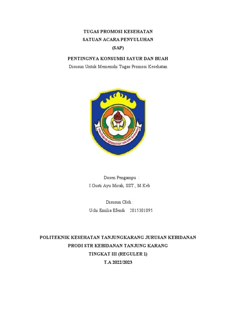 43 - Uchi Emilia Efendi - 2015301095 | PDF