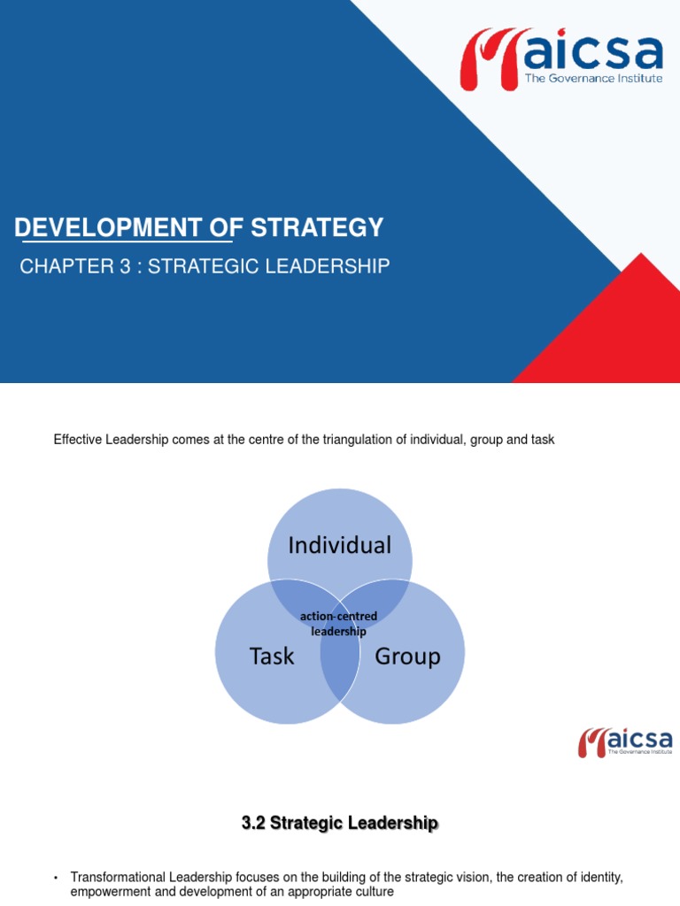 C3 Straregic Leadership | PDF | Strategic Management | Leadership