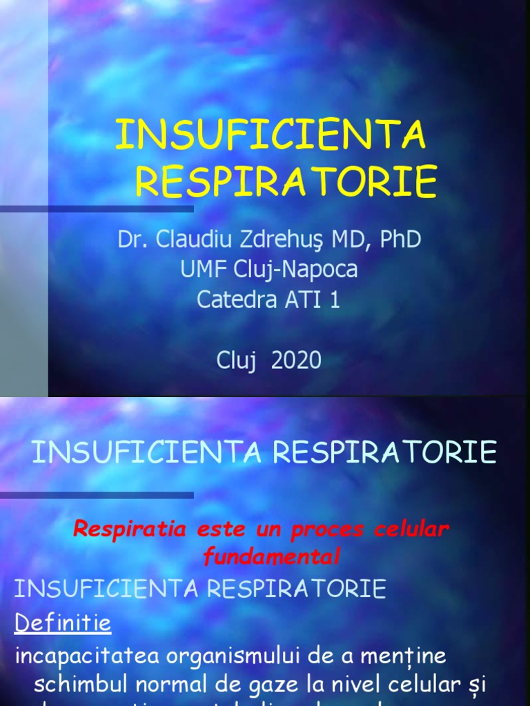 Insuf Resp Si Oxigenoterapia 2020 | PDF