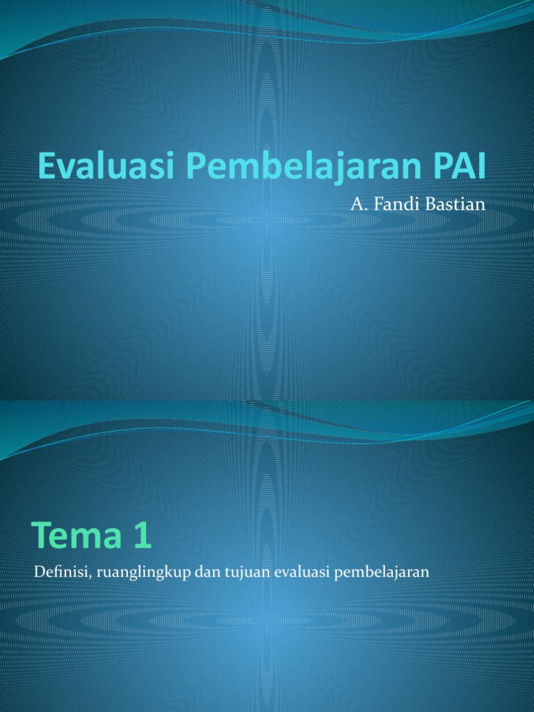 Langkah Perencanaan Pembelajaran PAI | PDF | Karier & Perkembangan | Pengembangan Diri