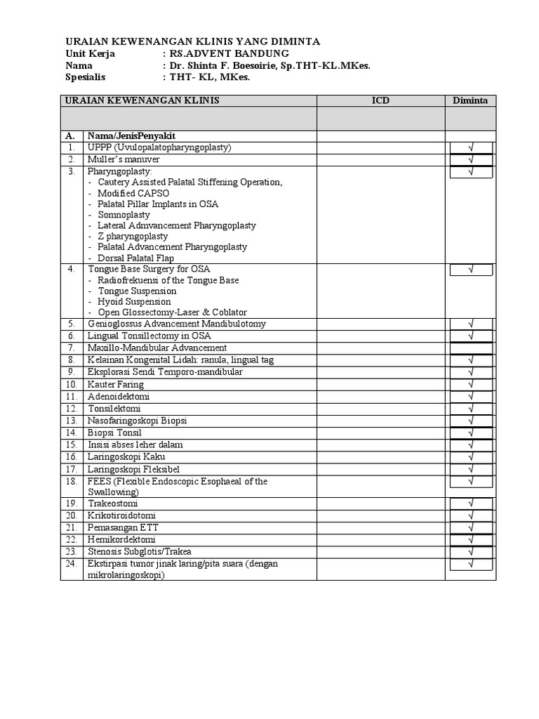Dr. Shinta F. Boesoirie, SP - THT-KL - MKes. | PDF | Human Nose | Tongue