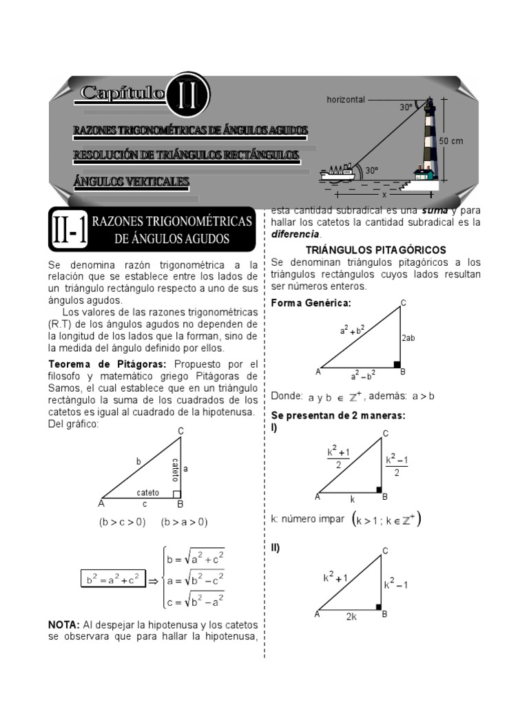 Libro Trigo Parte II | PDF | Triángulo | Funciones trigonométricas
