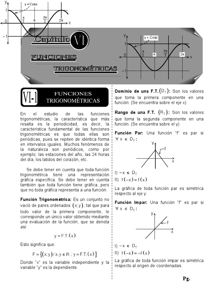 Libro Trigo Parte VI | PDF | Trigonometría | Funciones trigonométricas