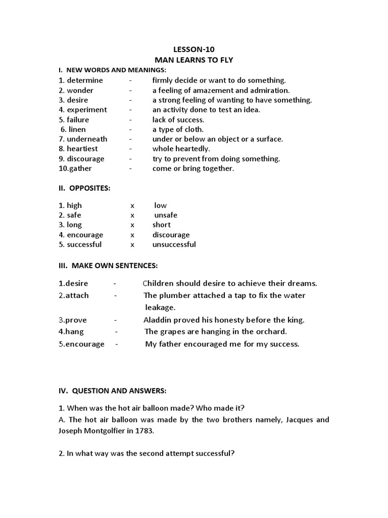 Learning About Human Flight | PDF | Travel | Language Arts & Discipline