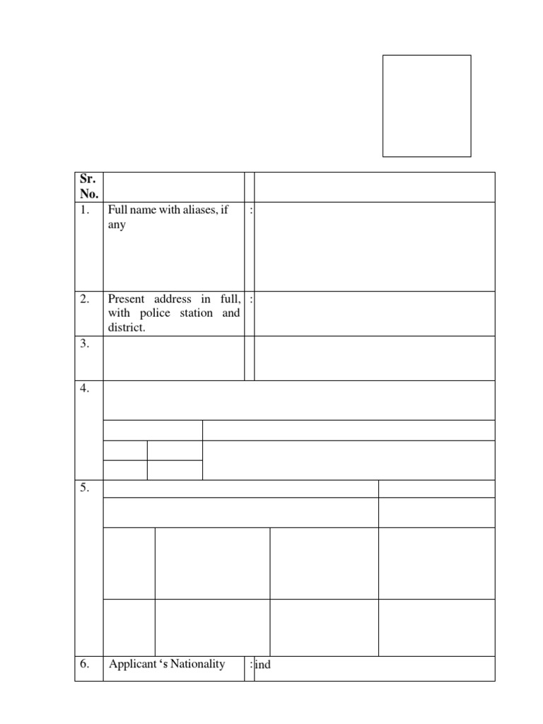 BCAS Character Verification Form | PDF | Public Law | Government