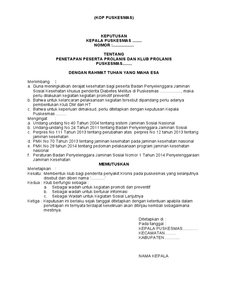 Prolanis Dan Club Prolanis | PDF