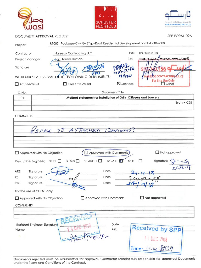 Grills, Diffusers & Louvers Installation | PDF