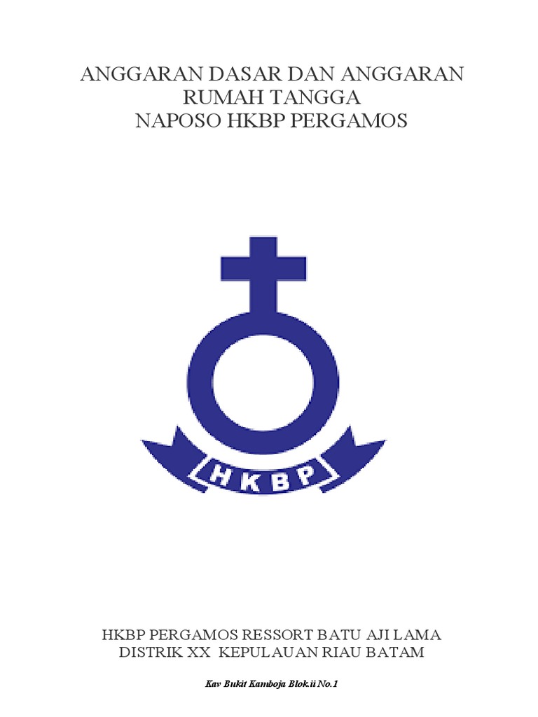 Adrt-Nhkbp-Pergamos 2021 | PDF