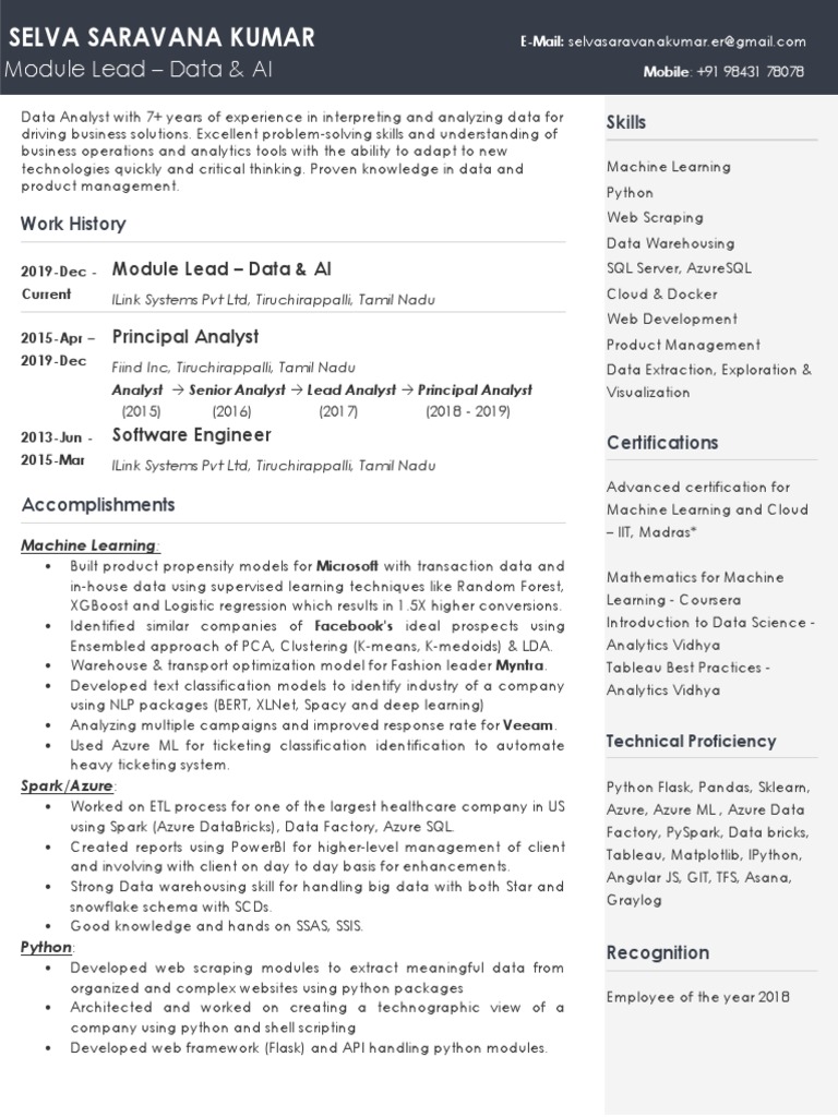 Expert Data Analyst with 7+ years experience driving business solutions ...