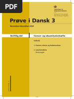 PD3 - 2023 Sommer - Censor - Og Eksaminatorhæfte, Mundtlig | PDF