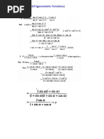 Class 11 Maths Chapter 3 Trigonometric Functions MCQs (With Answers) | PDF | Multiple Choice ...