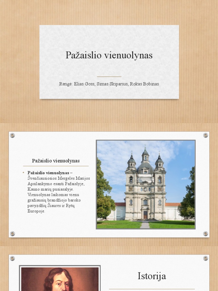 Pažaislio Vienuolynas | PDF